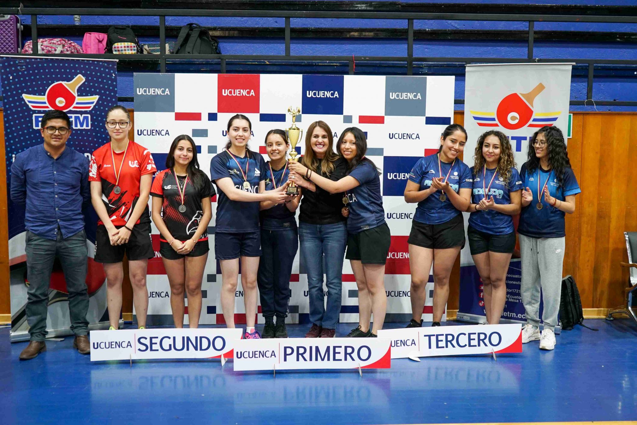 UCuenca clasificó al Panamericano Interuniversitario de Tenis de Mesa - UCUENCA